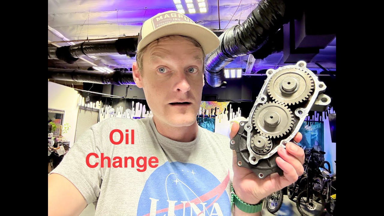 Talaria MX5 Gearbox Oil Change - YouTube