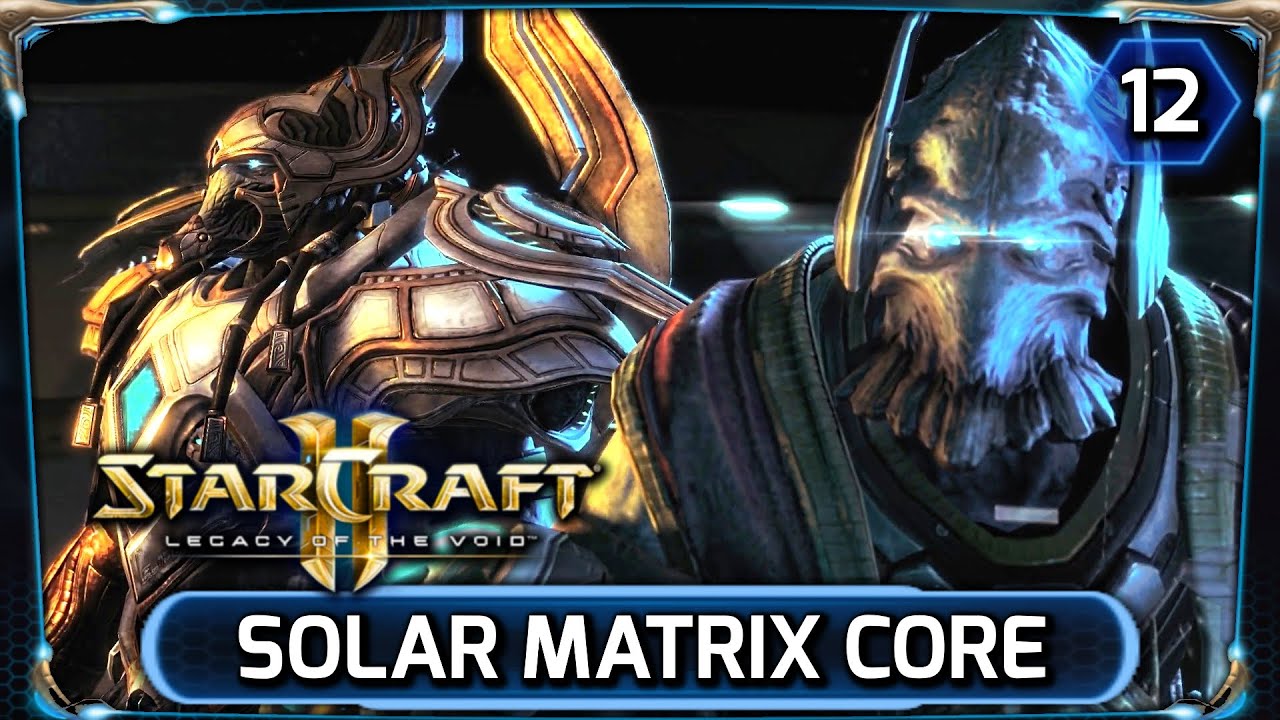 Starcraft 2 Legacy of the Void Cutscene - The Solar Matrix Core (LOTV ...