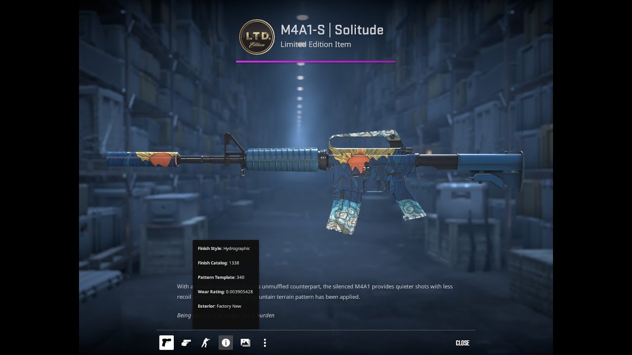 1000 stars m4a1-s | solitude UNBOXING! - YouTube