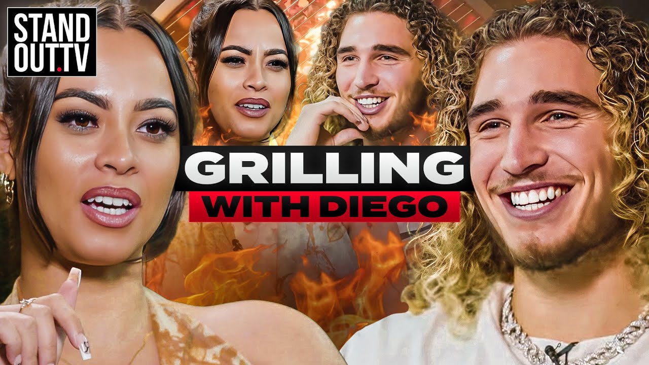 THE RIZZ KING GETS GRILLED! | Grilling with Diego Day - YouTube