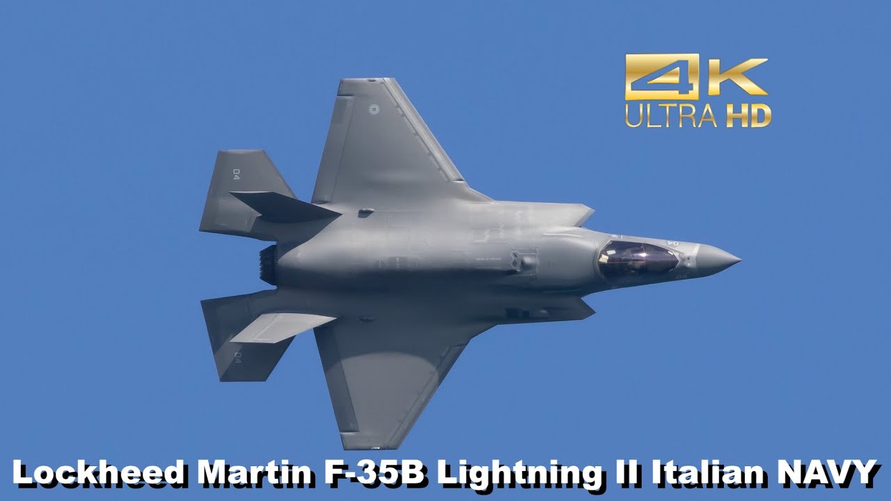 Lockheed Martin F-35B Lightning II Italian NAVY MM7456 flying display ...