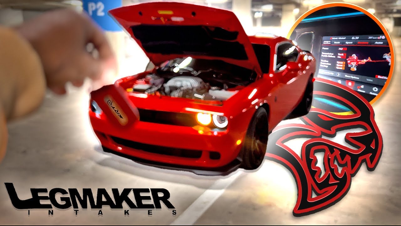 SLIDING EVERY CORNER INA 717HP HELLCAT POV - YouTube