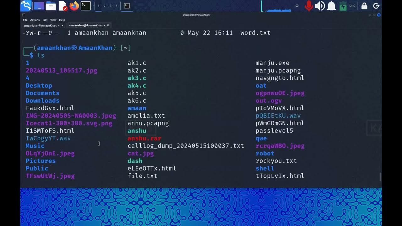 How to use LS command in Linux OS | Kali Linux Basic Command | Learn Kali Linux OS | KALI LINUX ...