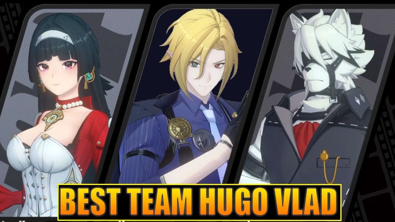 Best Premium Team Hugo : Lycaon - Astra Yao Player Gameplay | Zenless ...