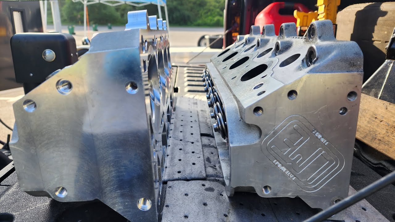 LME BRODIX BR7 VS LME PREPARED CID LS7 HEADS " RACE RESULTS AT END ...