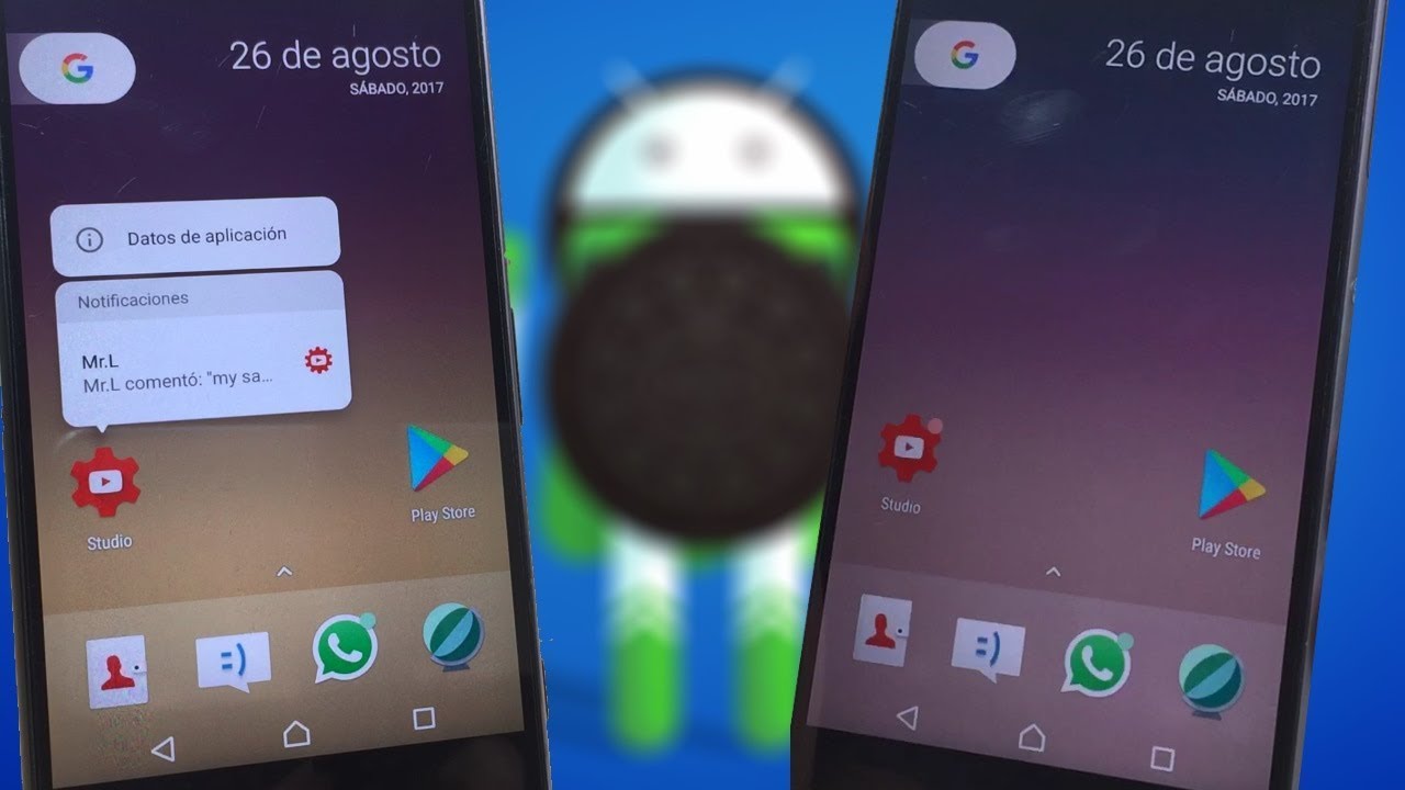 Launcher Android 8.0 || Actualización - YouTube