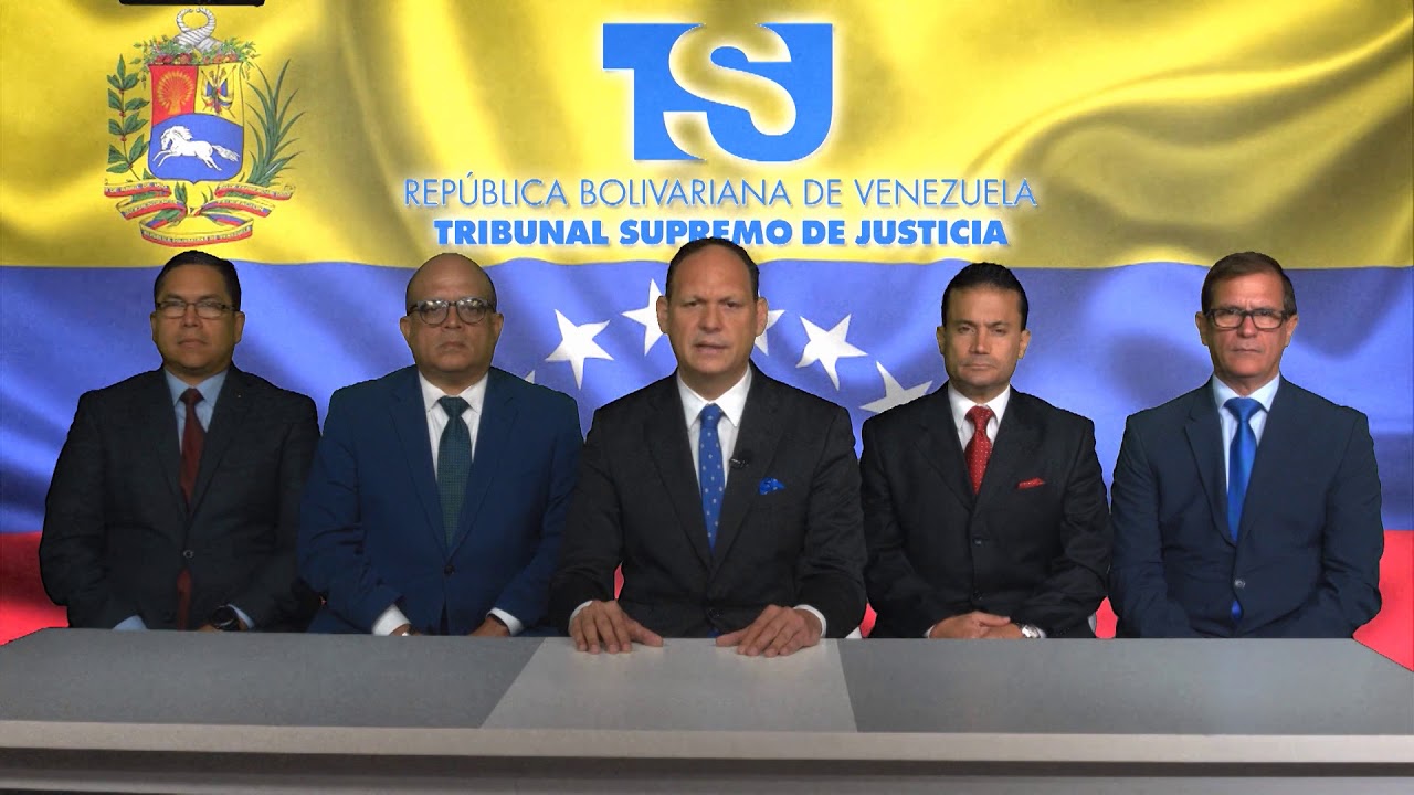 MENSAJE TSJ AL PUEBLO DE VENEZUELA - YouTube