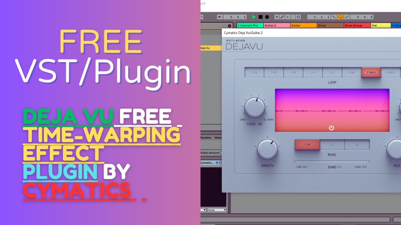Deja Vu - FREE Time Warping Effect VST/Plugin by Cymatics #DejaVu # ...