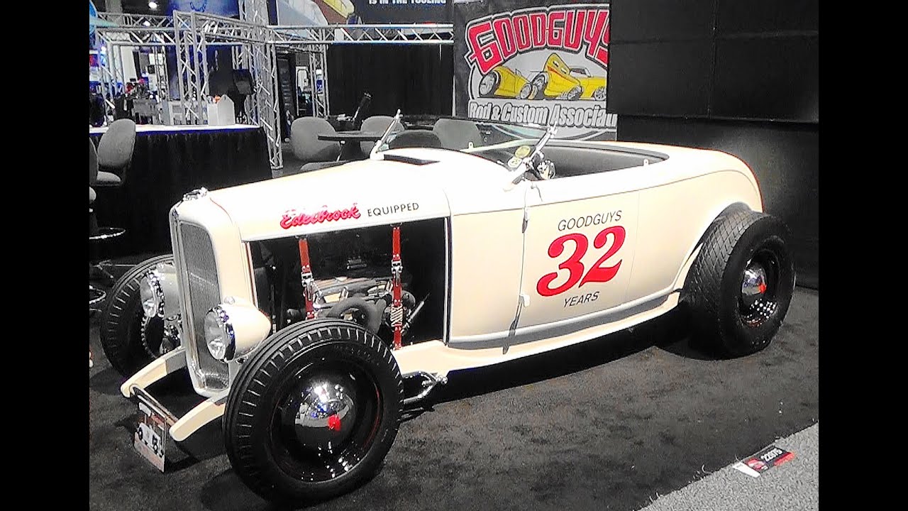 Goodguy's Rod And Custom 32 Ford "2016 Give Away Car" SEMA 2015 - YouTube