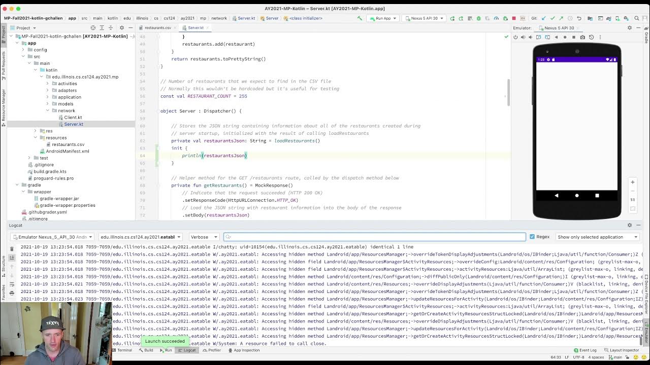 CS 124 Kotlin: Understanding MP Data Flow - YouTube