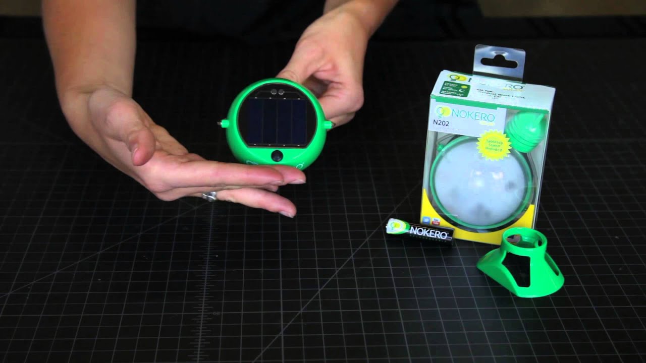 Nokero N202 Solar Light Bulb - YouTube