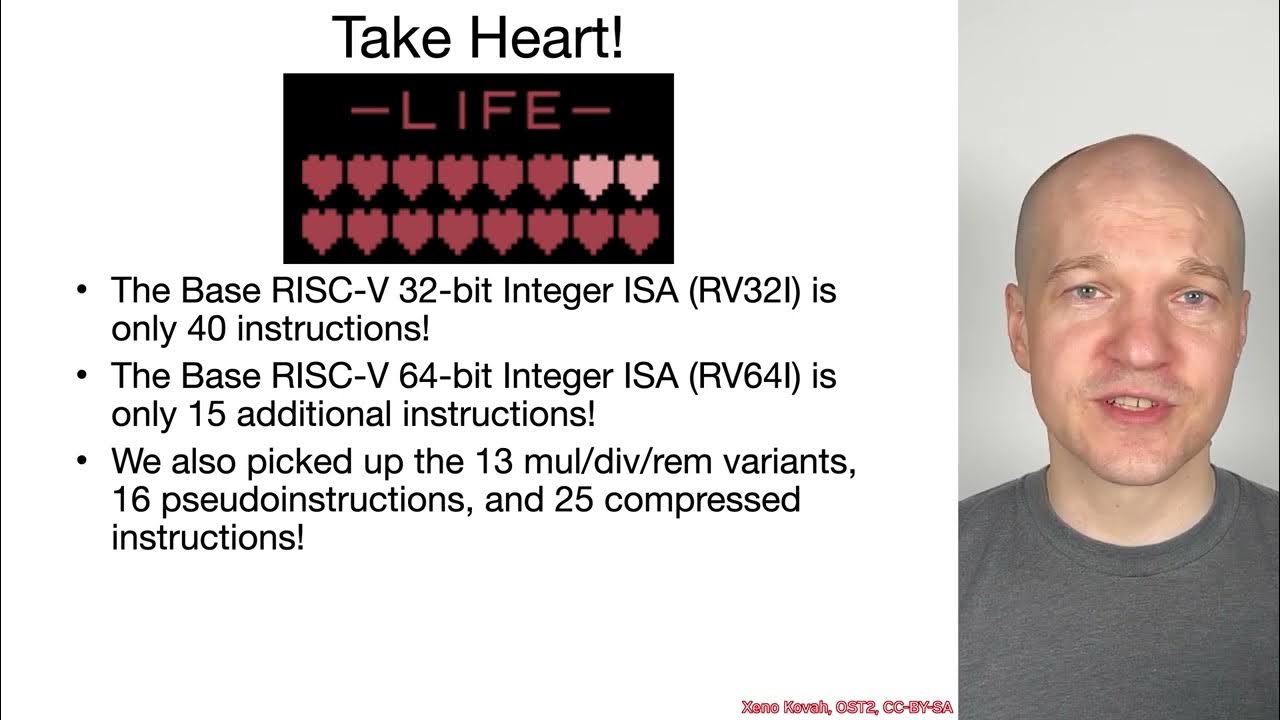 Arch1005: RISC-V Assembly 17 01 Conclusion - YouTube