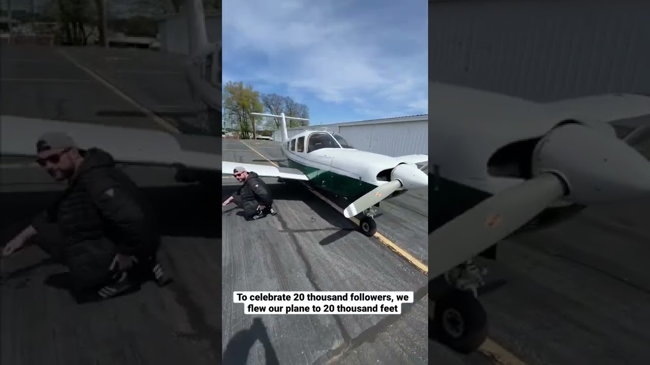 Celebrating 20k by flying up to 20 thousand feet! - YouTube