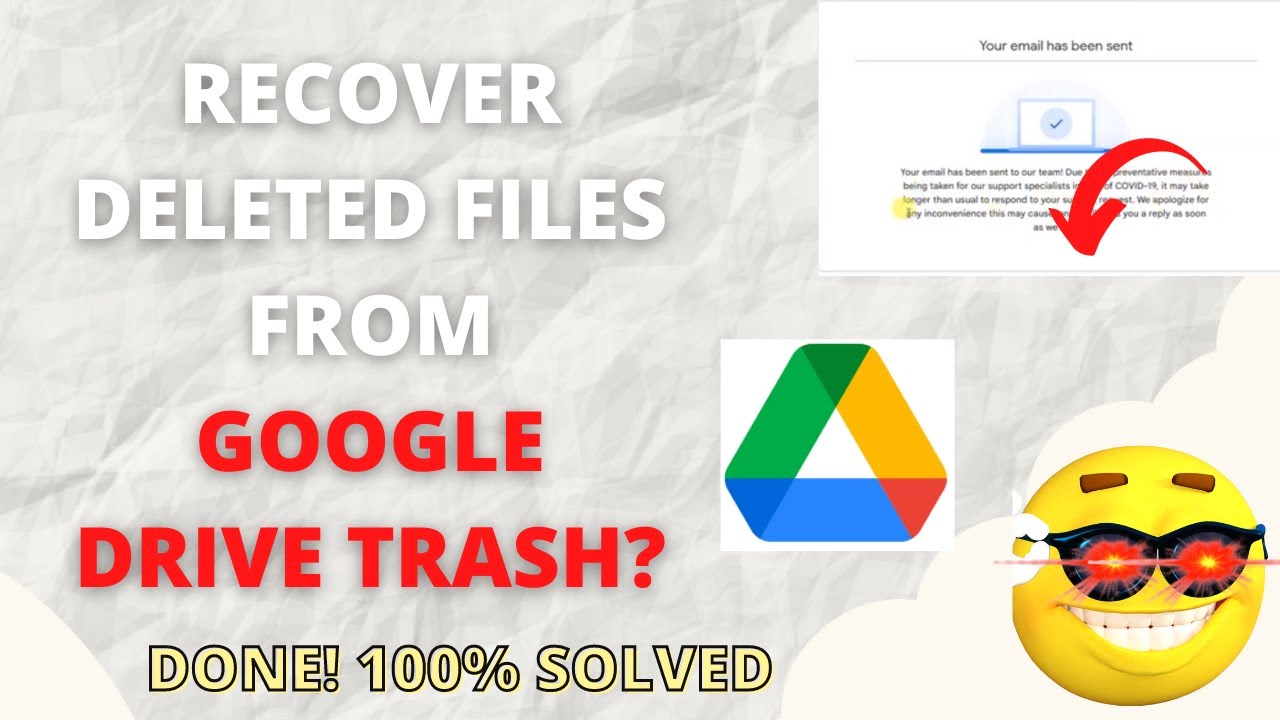 How to Recover Deleted Files From Google Drive Trash? - YouTube