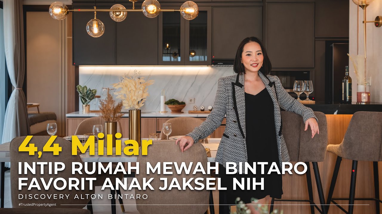 RUMAH 2 LANTAI BINTARO | ALTON BINTARO JAYA - YouTube