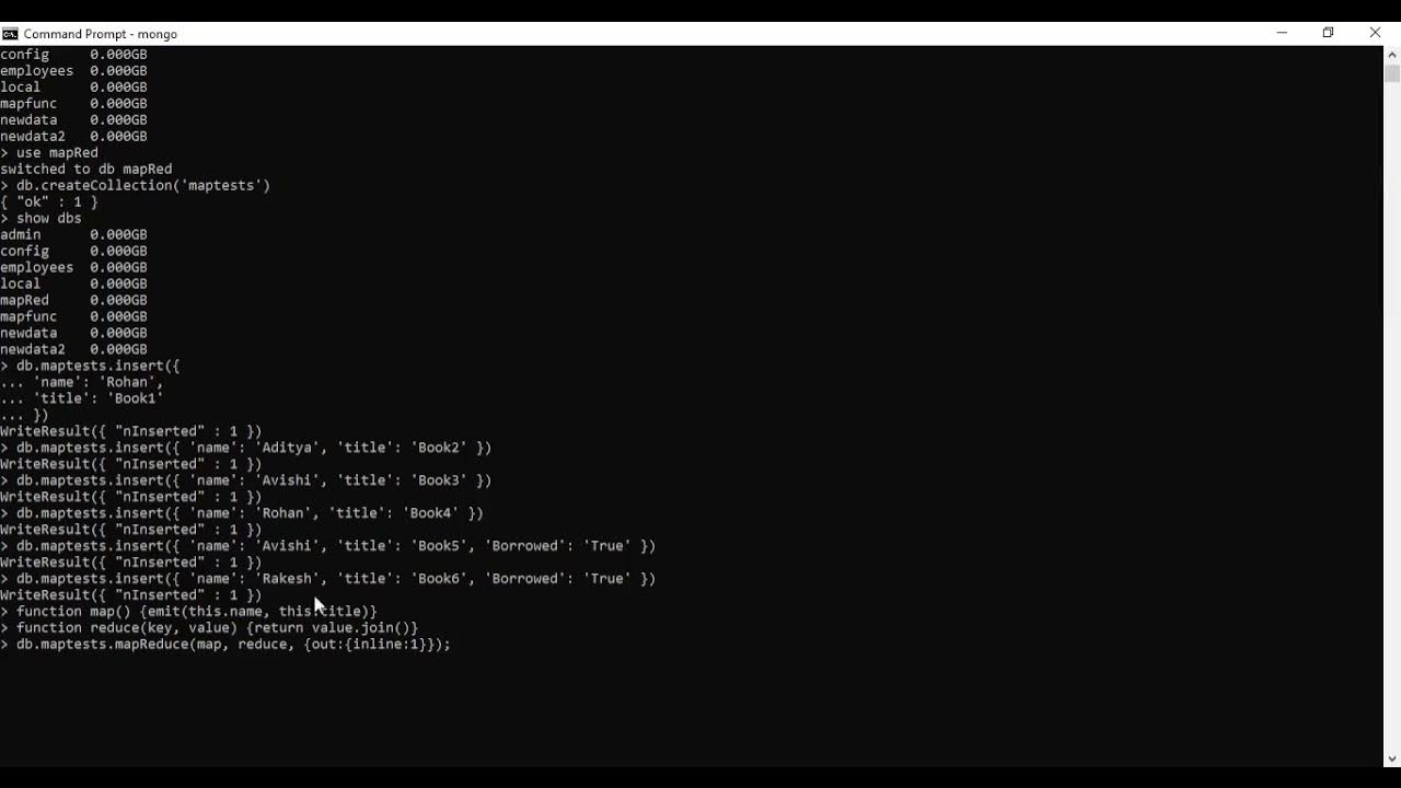 Lec 02: Implementation of MapReduce | MongoDB | DBMS - YouTube
