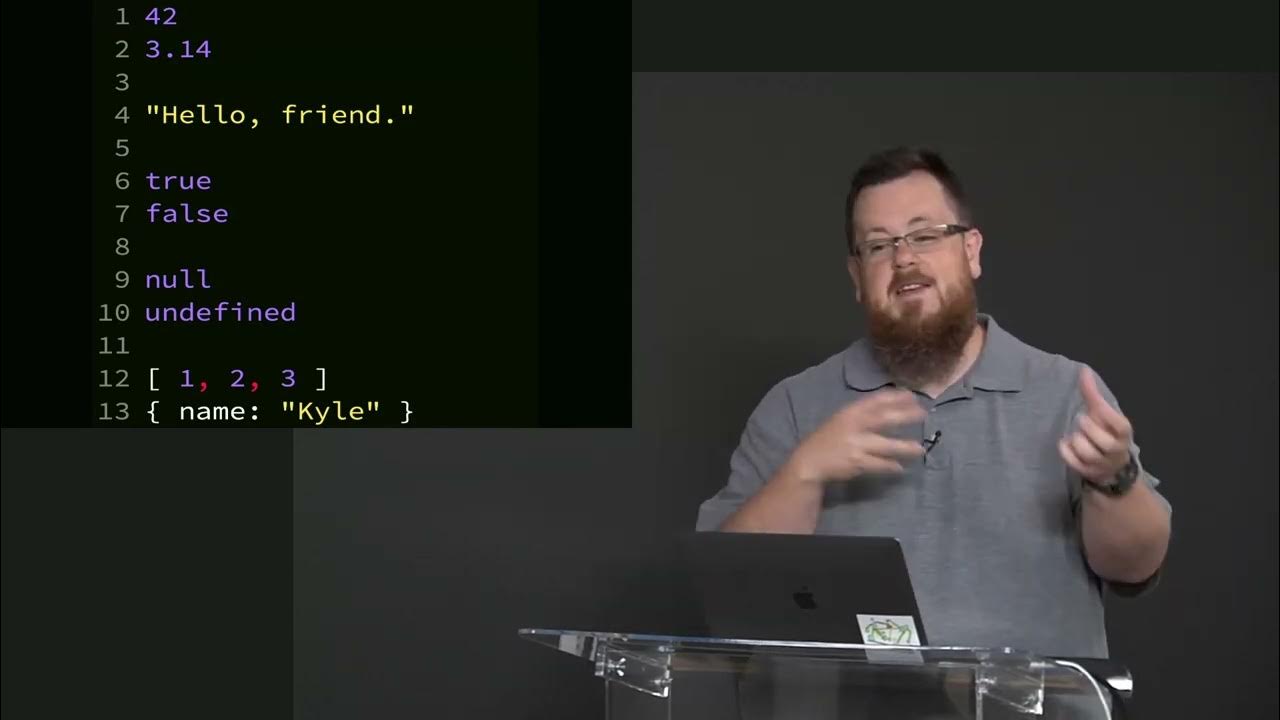 Frontend Masters Javascript 0201 Values Youtube