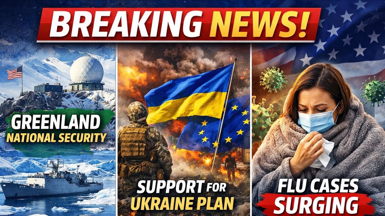 Breaking News USA Today: Greenland Security| Ukraine Post War Plan ...
