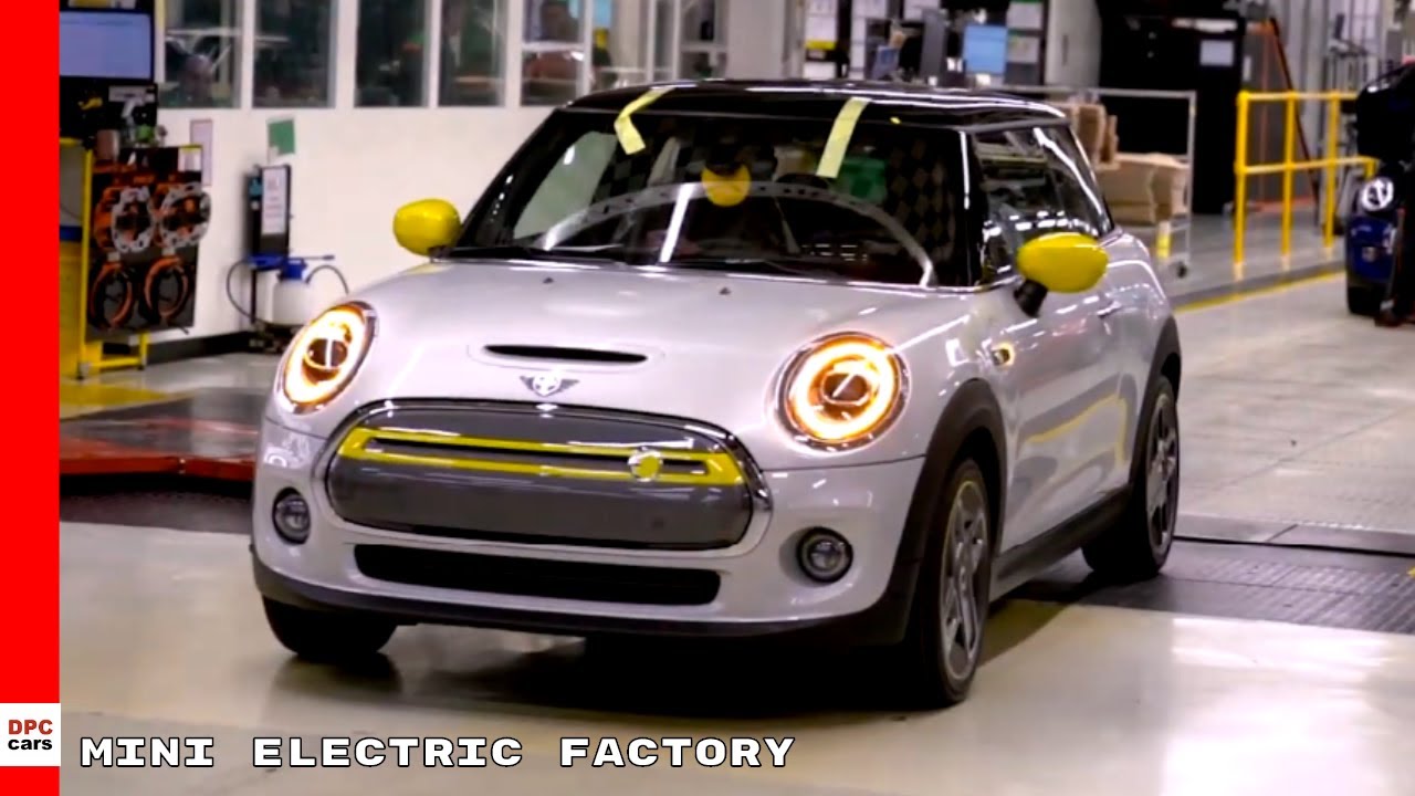 MINI Electric Factory at MINI EV Plant Oxford - YouTube