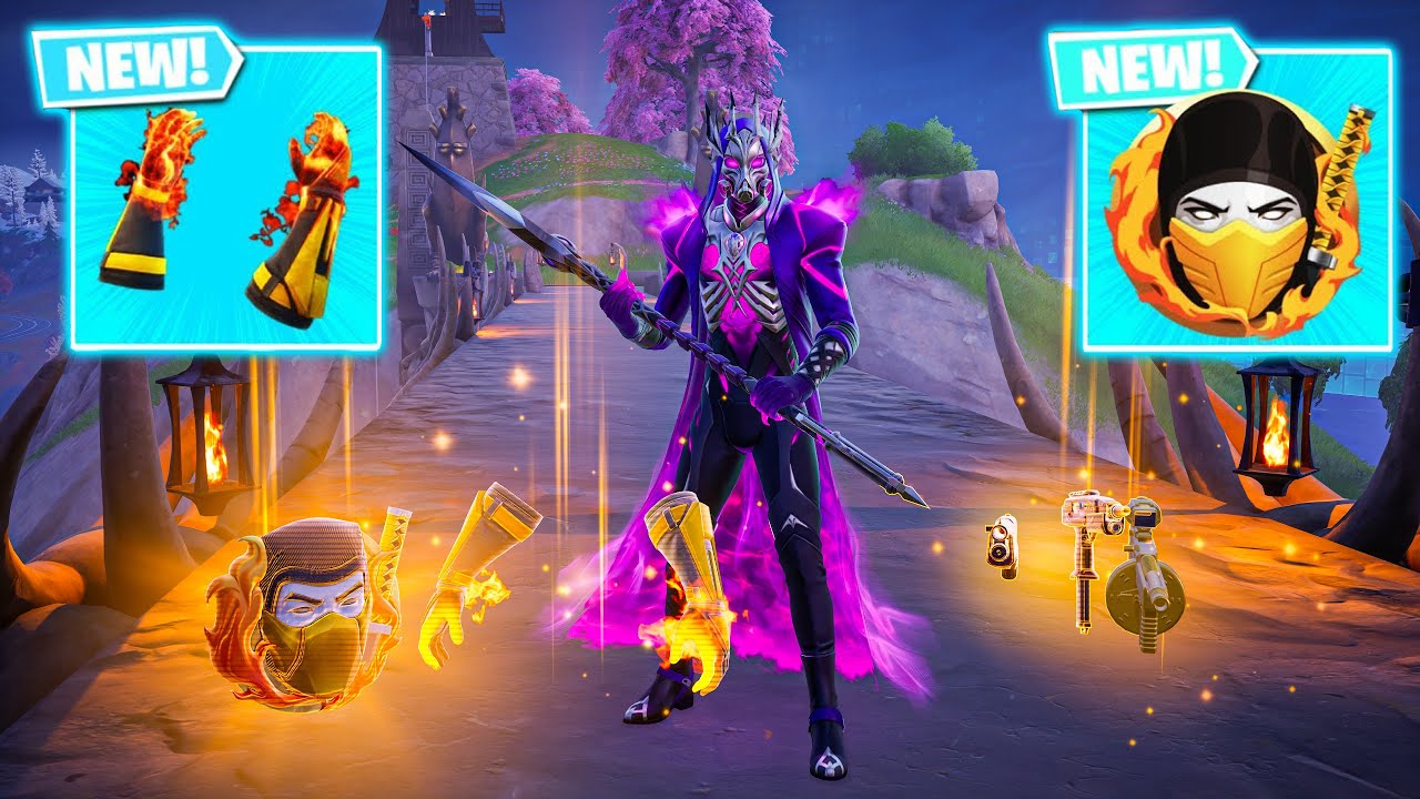 LETHEAN HADES vs SCORPION'S KOMBAT KIT MYTHIC NEW 3 MEDALLIONS & ALL ...