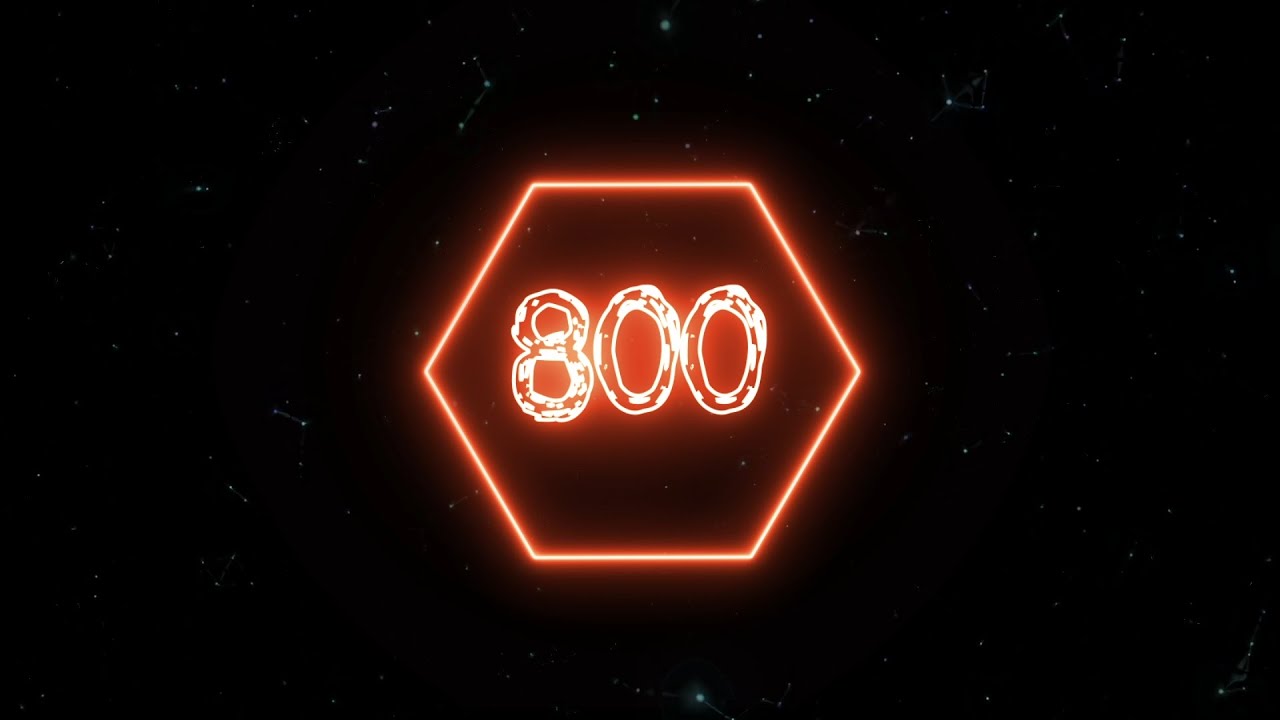 Oange sota neon timer 800 seconds (countdown) - YouTube
