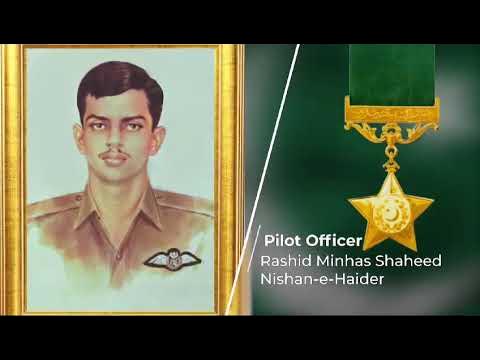 Pilot Officer Rashid Minhas Shaheed - Nishan-i-Haider | 53rd Martyrdom Anniversary - YouTube
