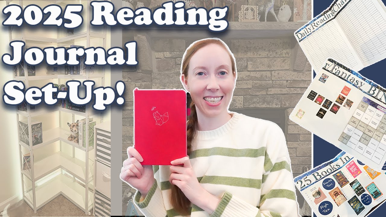 I Finally Set-Up My 2025 Reading Journal! | Come check it out! 📝 📖🌟 ...
