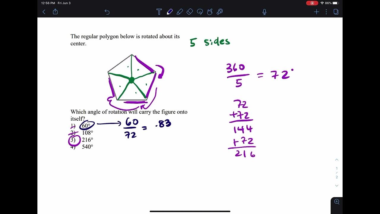 Mapping a Polygon Onto Itself - YouTube