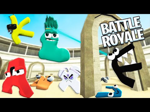 Alphabet Lore Battle Royale!