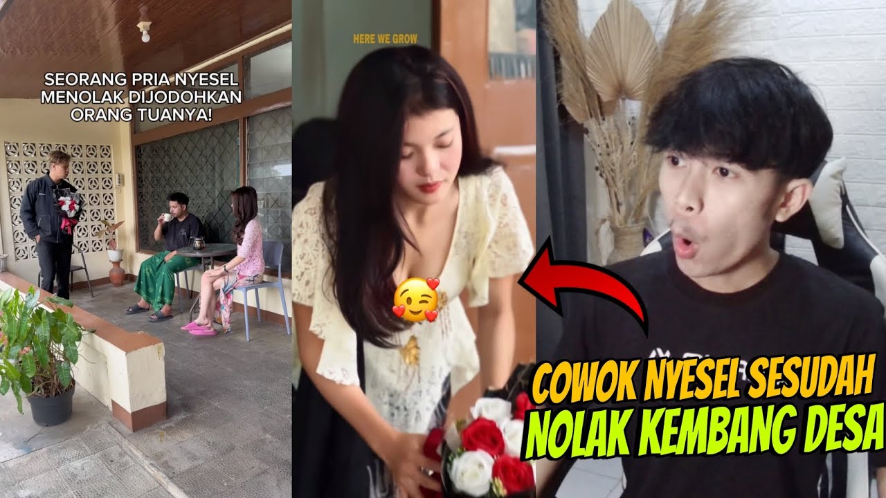 COWOK NYESEL UDAH NOLAK KEMBANG DESA ‼️... REACT MEME INDONESIA # ...