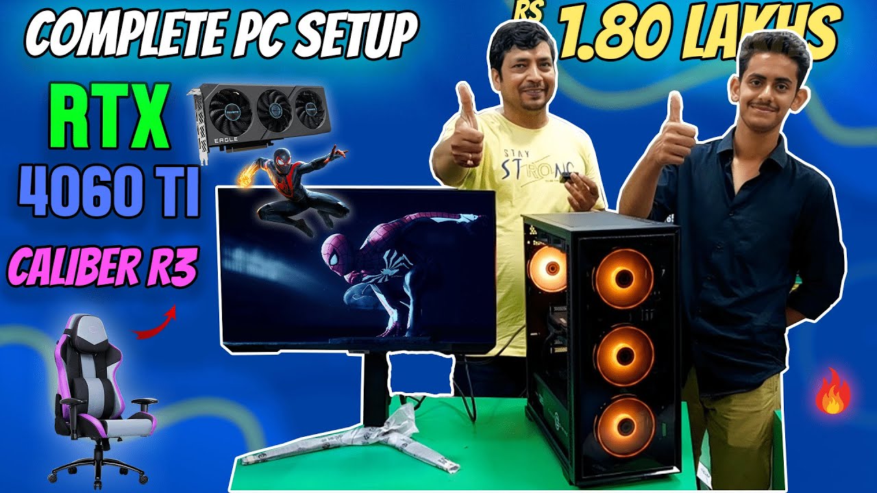"SETUP READY FOR STREEMING/GAMING WITH ODESSEY G4-240HZ MONITOR ...