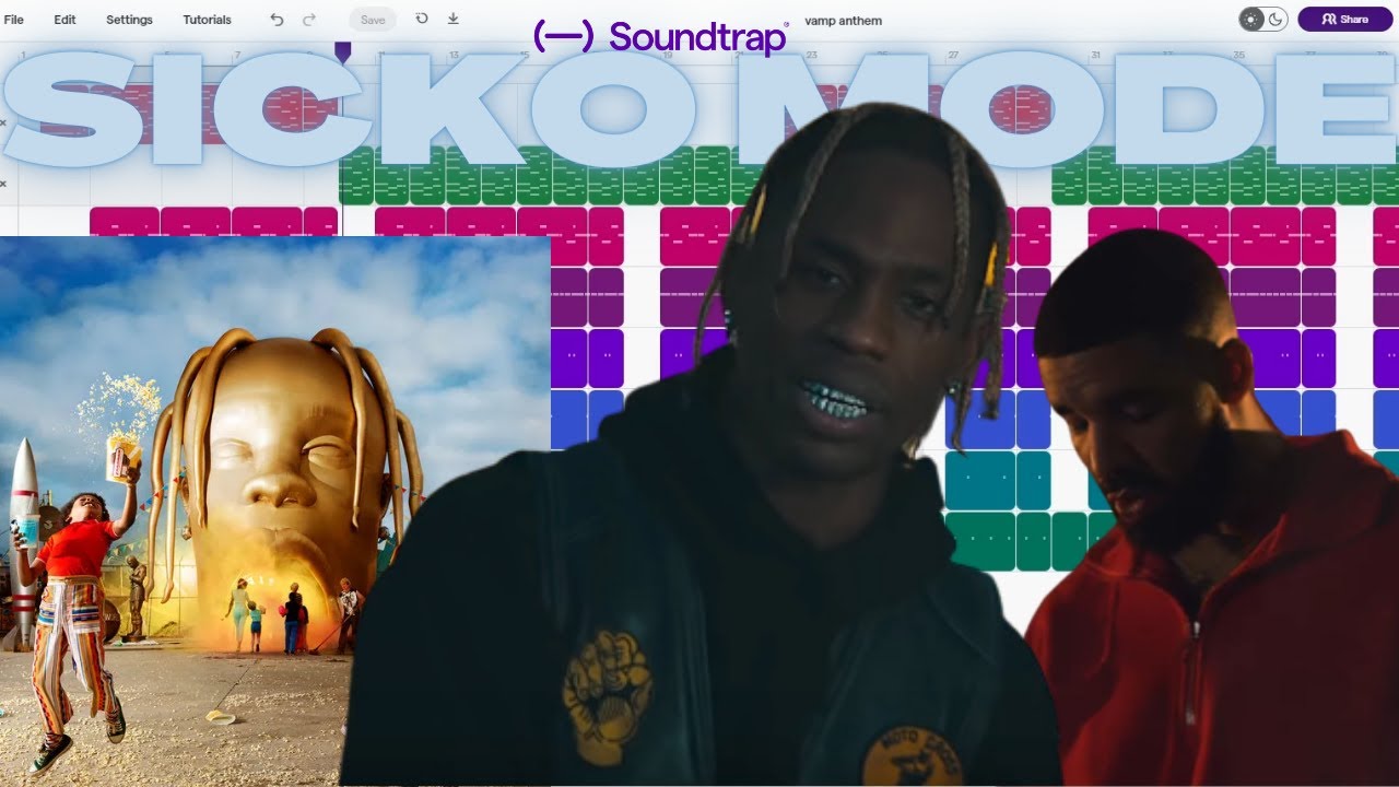 How to make "SICKO MODE" by Travis Scott (ft. Drake) on Soundtrap ...