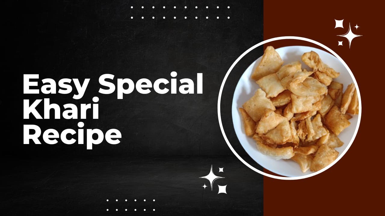 Homemade Khari | Flaky & Crispy Puff Pastry | Easy Recipe - YouTube