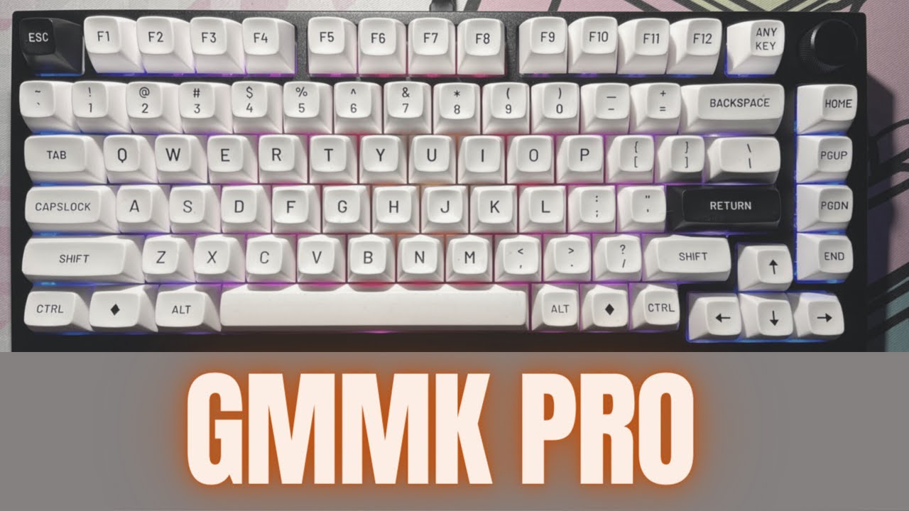 GMMK PRO Quick Unboxing/Sound Test (MOD) - YouTube