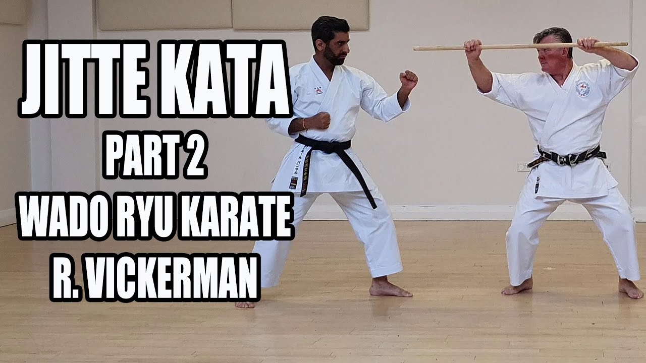 Part 2 - Jitte Kata - Wado Ryu Karate - YouTube