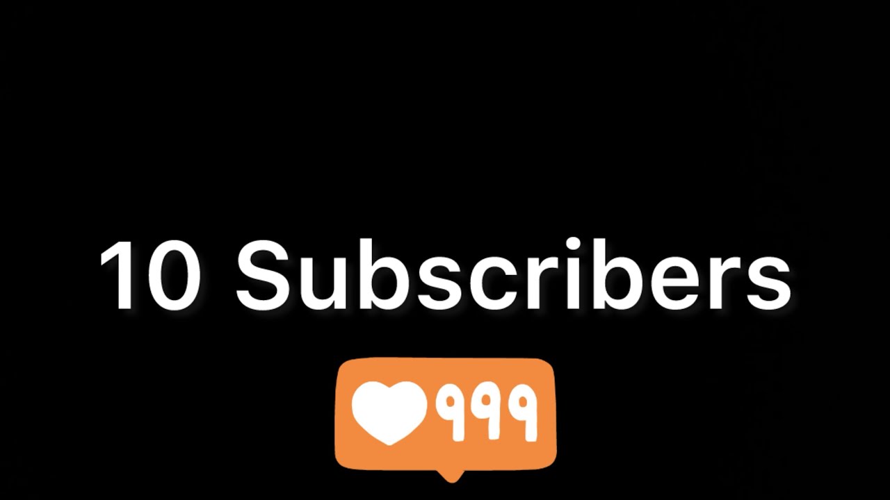 10 Subs Special - YouTube