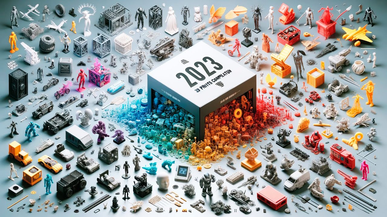 2023 3D Prints Compilation - YouTube