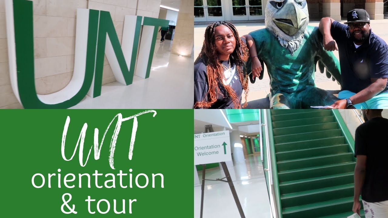 UNT College Orientation and Touring UNT Family Vlog | RWTR - YouTube