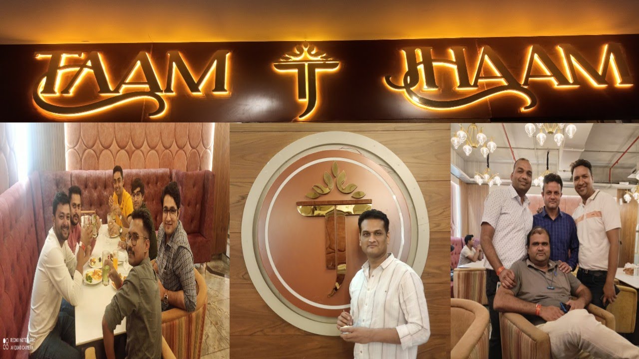 Taam Jhaam restaurant Ahmedabad | Birthday Celebration in Taam Jhaam @Lifeisajourneyvlog - YouTube
