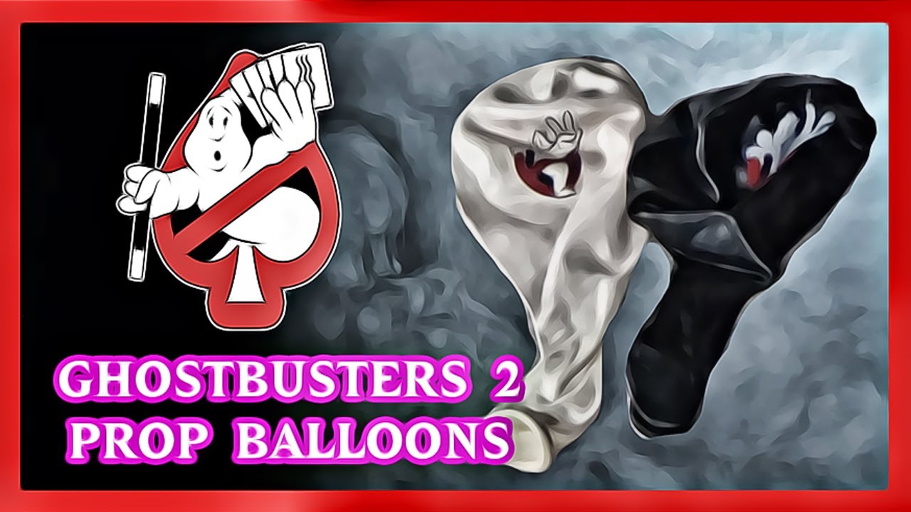 Ghostbusters 2 Prop Balloons made by Earl Hayes Press - YouTube