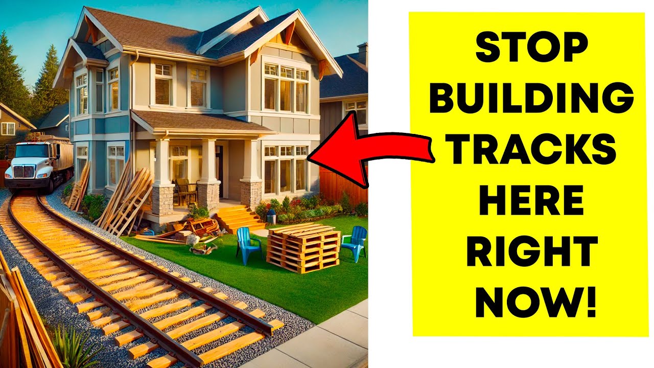 Neighbor Installs a Railroad Through My Yard, Claims It’s “Essential Infrastructure”! - YouTube