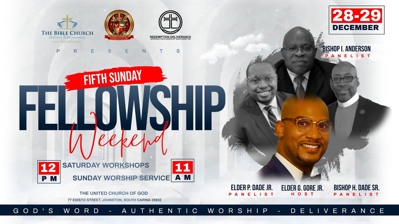 Fifth Sunday Fellowship Service 12/29/24 - YouTube