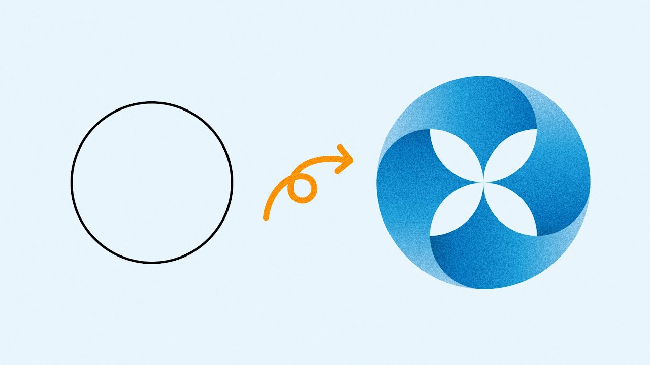 Circular Logo Design in Adobe Illustrator - YouTube