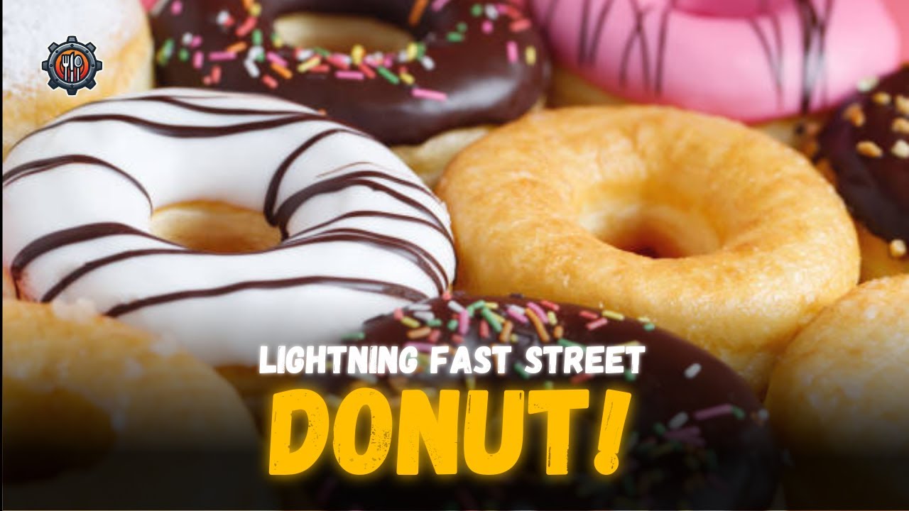 Lightning Fast Street Donuts by the Donut Master – Korean Food Magic ...