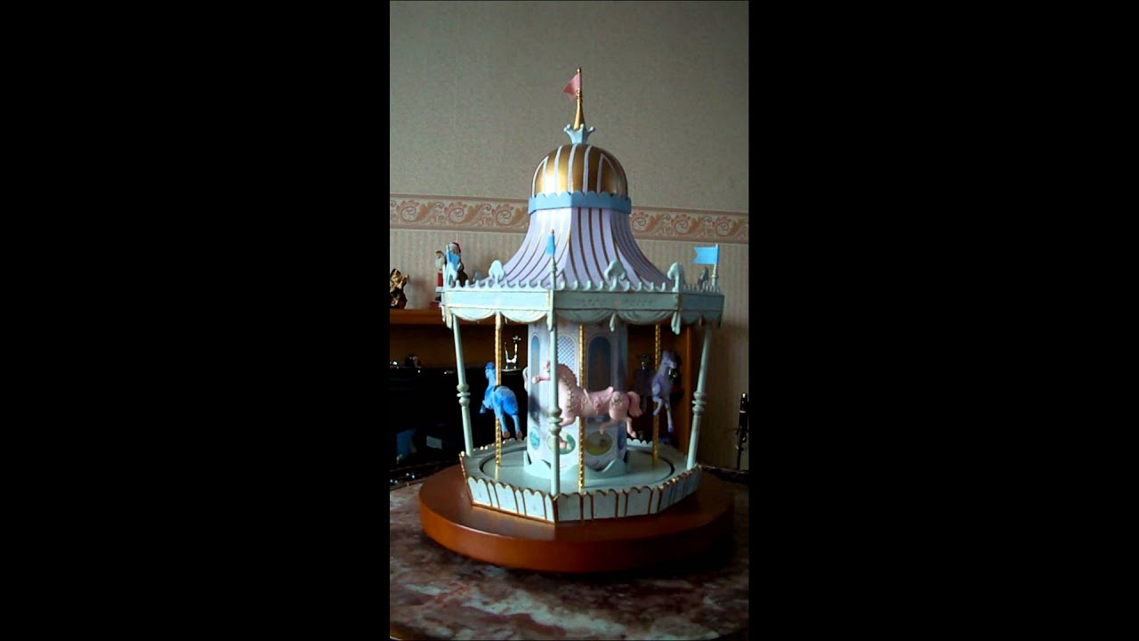 Mary Poppins 40th Anniversary Merry Go Round Carousel - YouTube