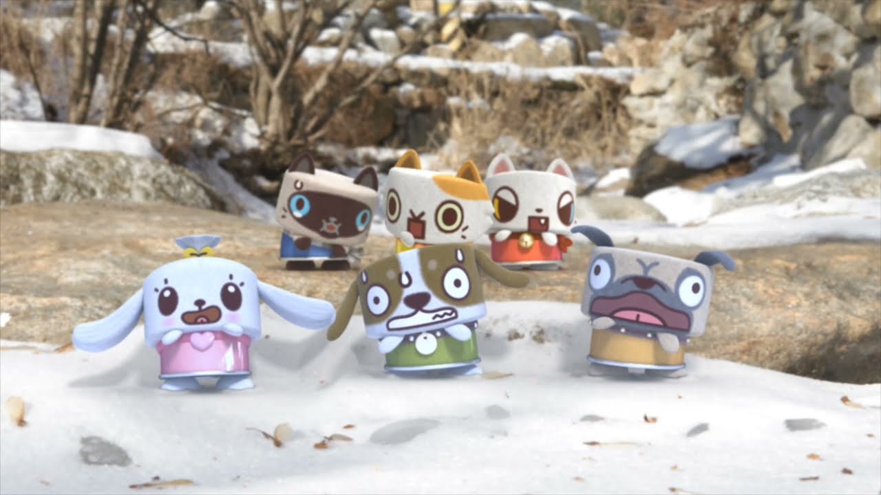 [CANIMALS] Season 1 EP23 Can and Socks / 크리스마스 선물 - YouTube