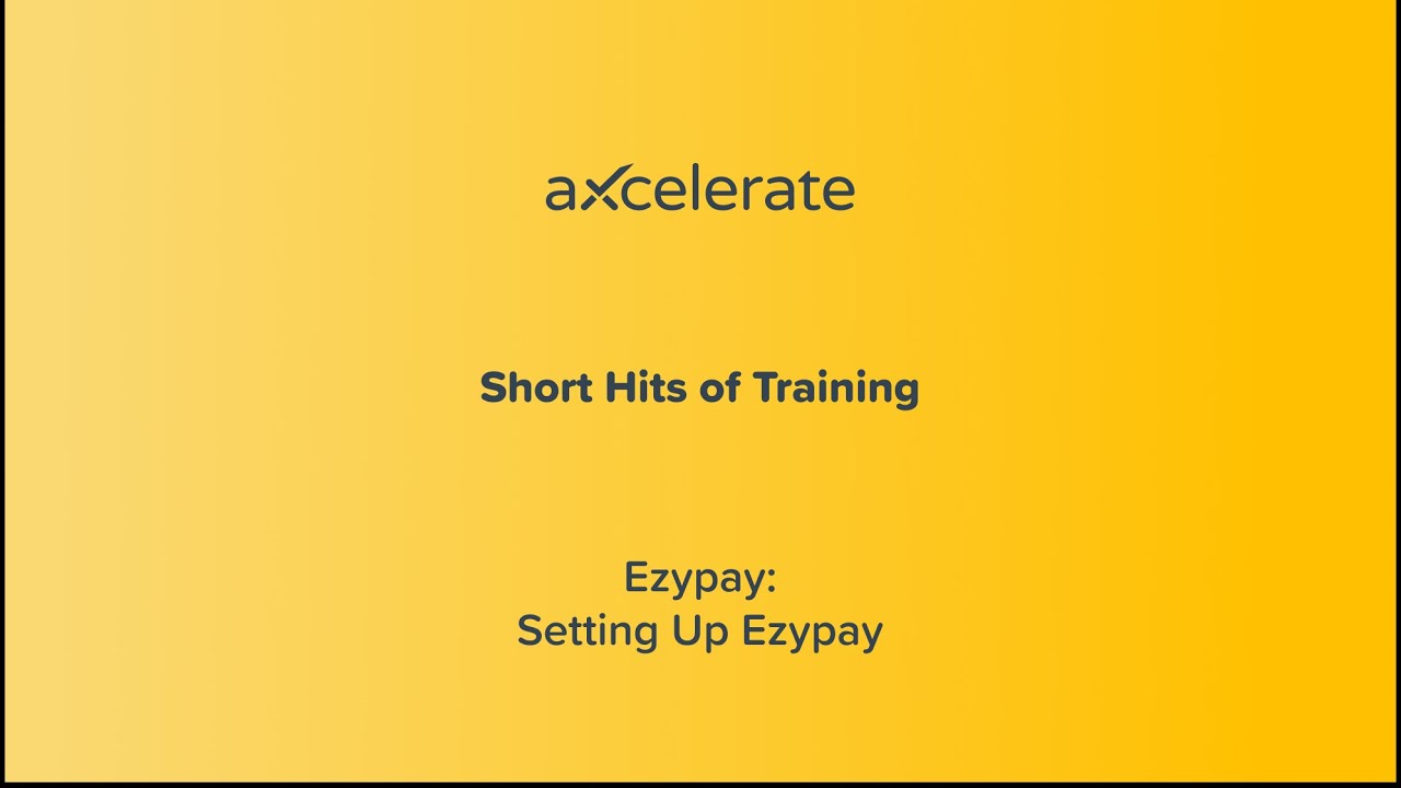 Ezypay Series Ep.1 - Setting Up Ezypay - YouTube