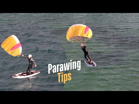 My Top Tips on Learning the Parawing so you can Start Downwinding and ...