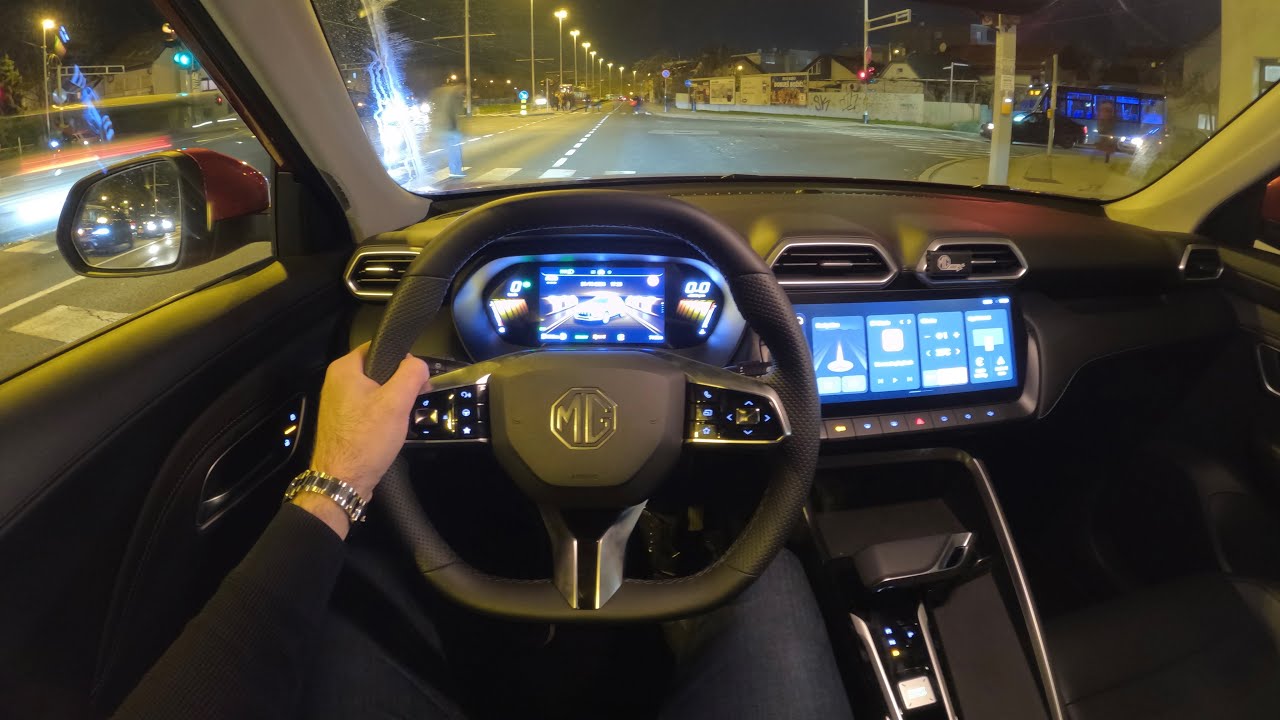 MG ZS 2025 - NIGHT POV test drive & REVIEW (Hybrid+, LUXURY) - YouTube
