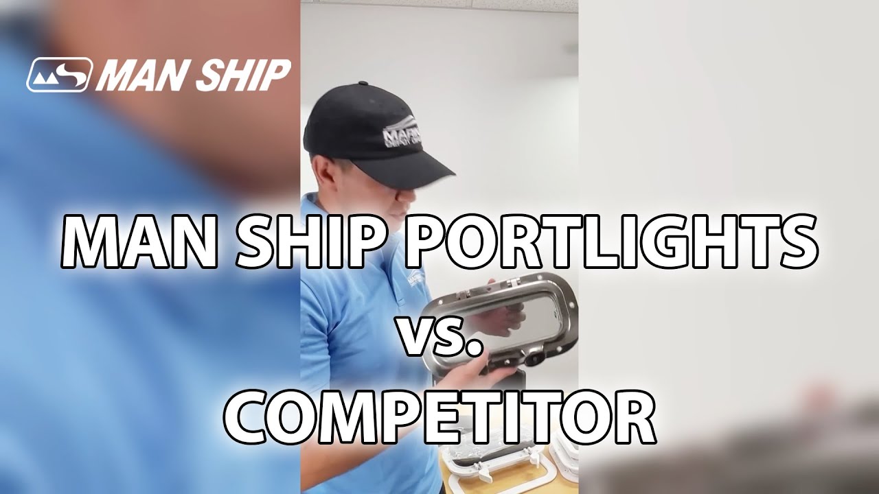Man Ship vs. Competitor Portlights - YouTube